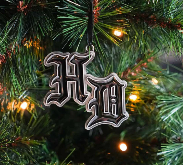 Harley-Davidson Altes englisches Zinnornament